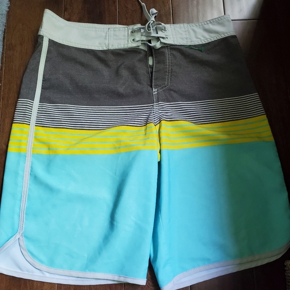 Mossimo Supply Co. | Swim | Mens Swimming Trunks Size 32 In Blue Gray ...